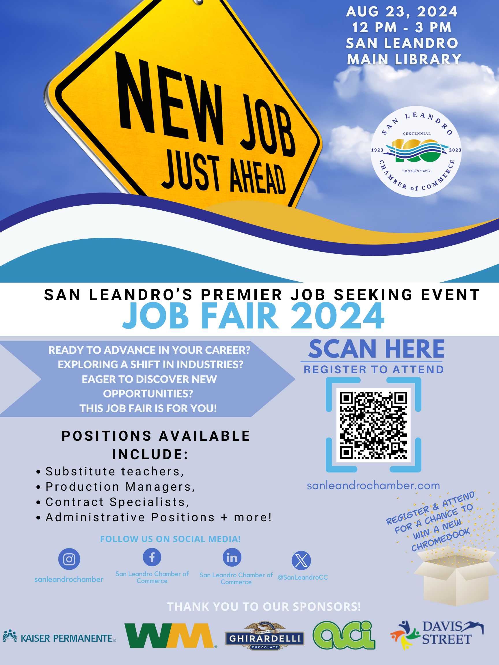 San Leandro Employers Are Hiring! Job Fair Friday, August 23 | San ...